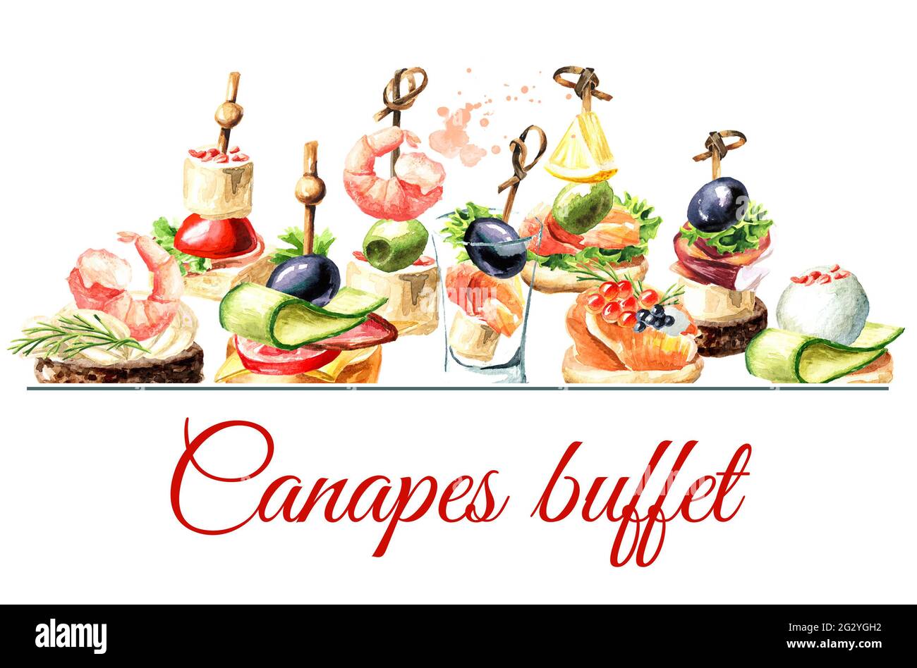 Xmas Buffet Clip Art