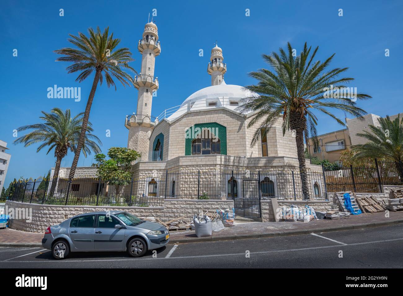 Mahmood Mosque in Kababir, Haifa, Israel. It was built by the Ahmadiyya ...