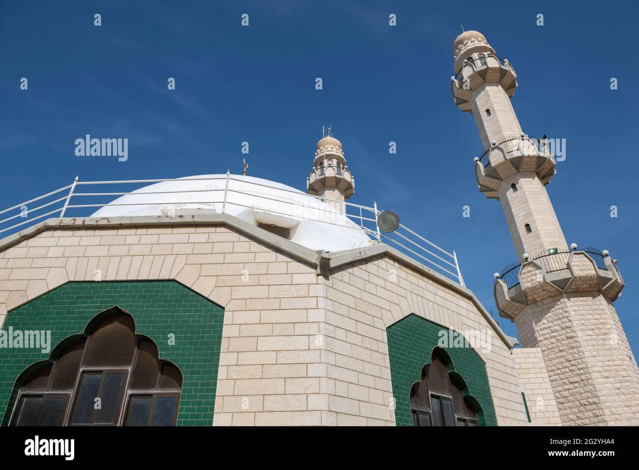 Mahmood Mosque in Kababir, Haifa, Israel. It was built by the Ahmadiyya ...