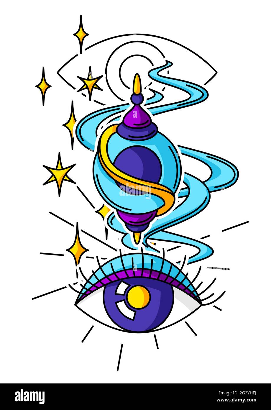 Magic eye poster hi-res stock photography and images - Alamy