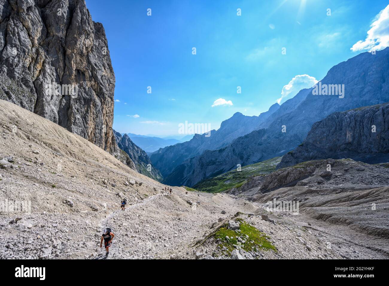 Hike to the zugspitze hi-res stock photography and images - Alamy