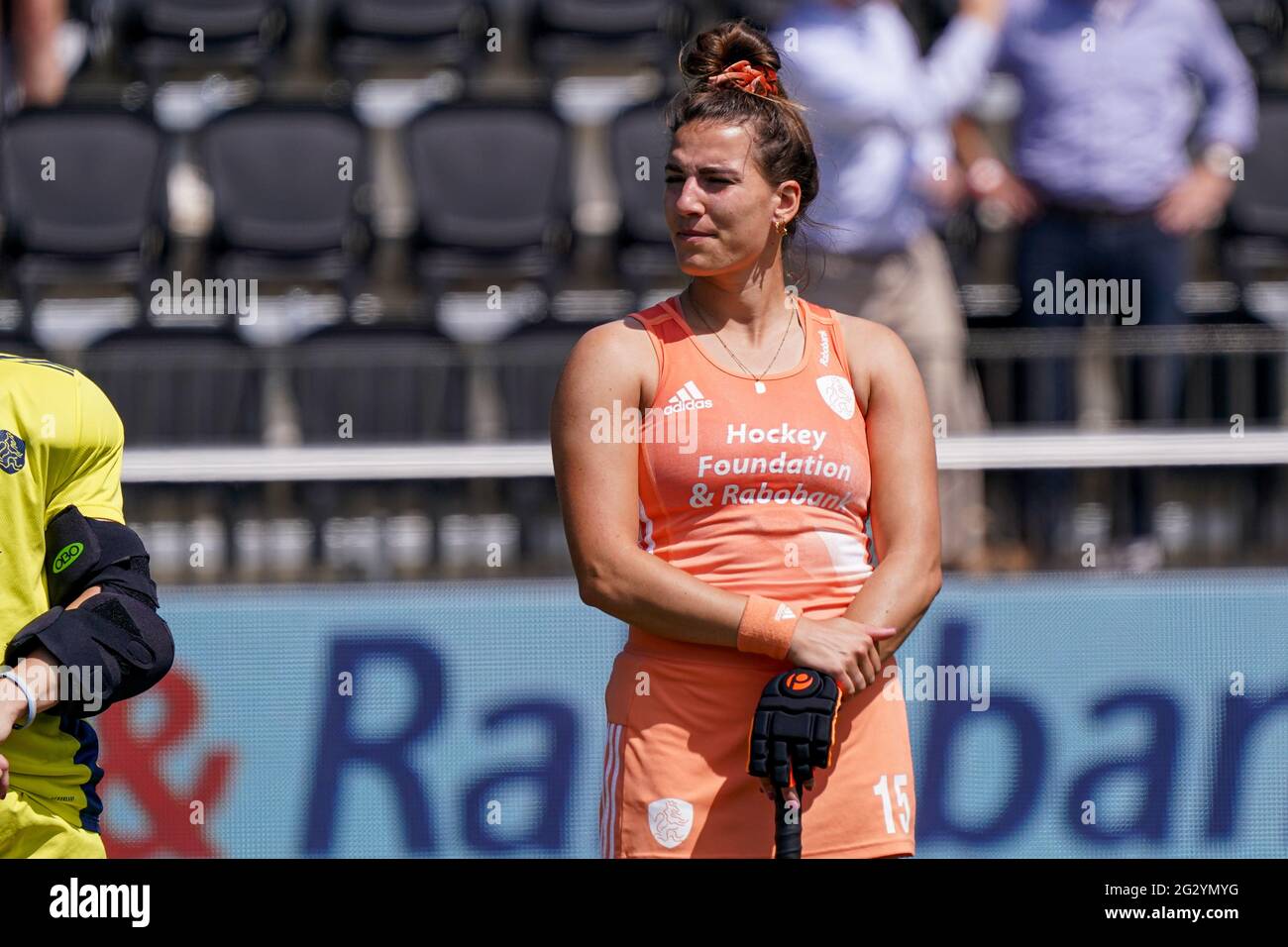 AMSTELVEEN, NETHERLANDS - JUNE 13: Frederique Matla of the Netherlands ...