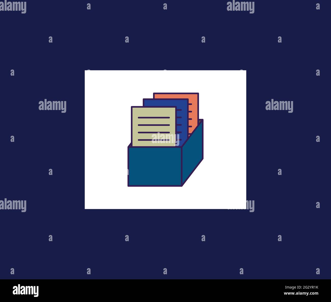 Documents icon hi-res stock photography and images - Alamy