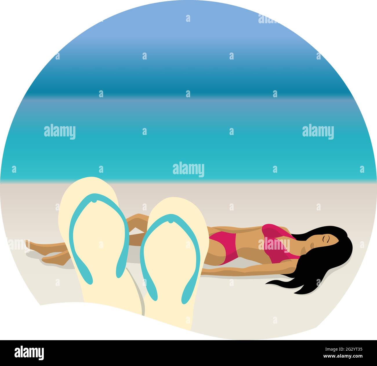 Sea ocean coast beach Cut Out Stock Images & Pictures - Alamy