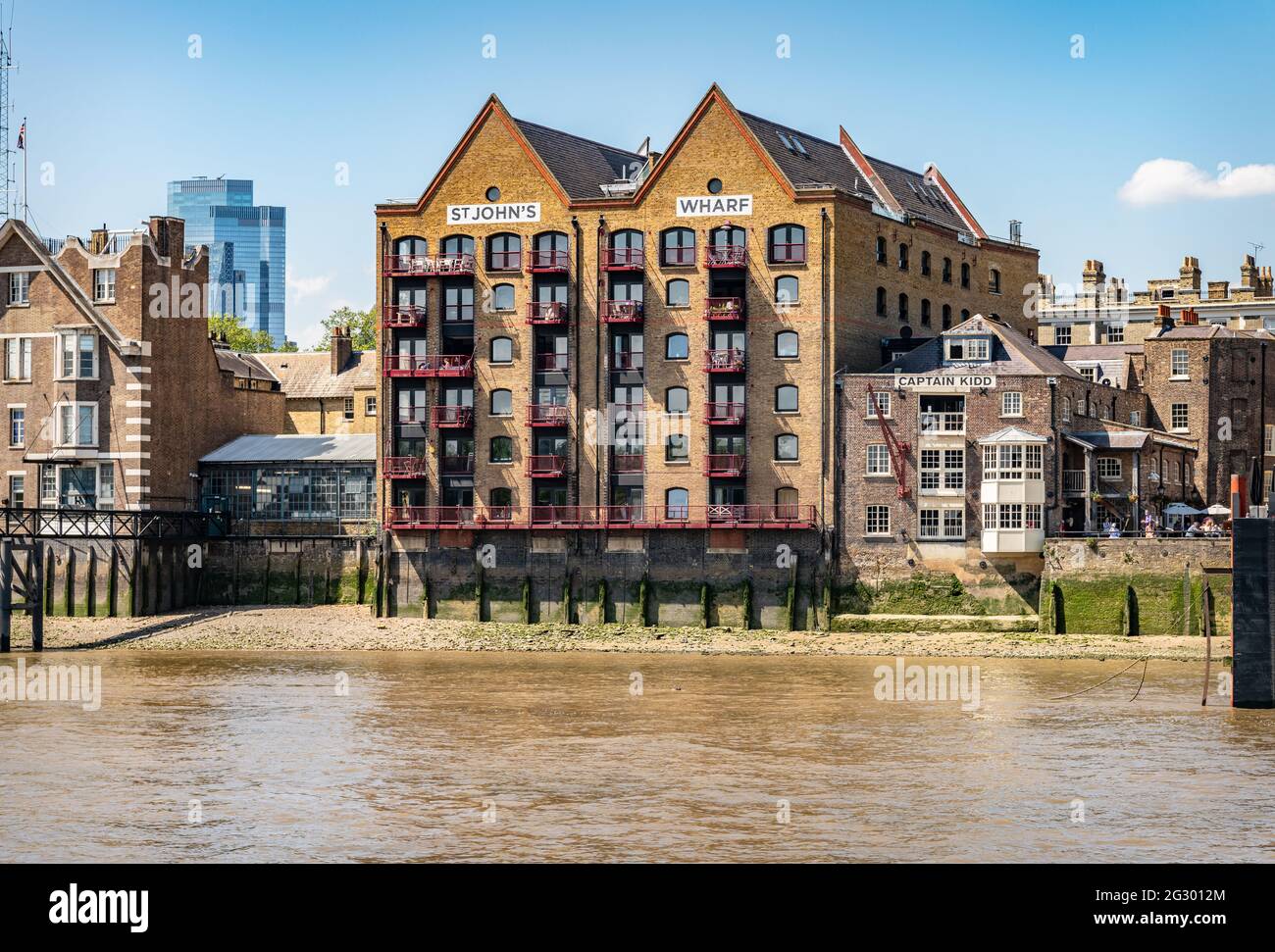 Old wharf warehouse wapping hi-res stock photography and images - Alamy