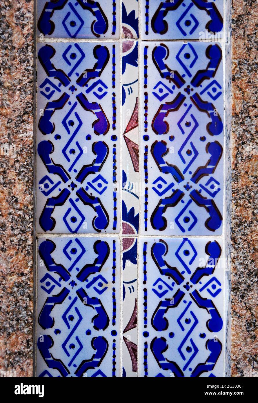 Tiles and stone, Rio de Janeiro, Brazil Stock Photo - Alamy
