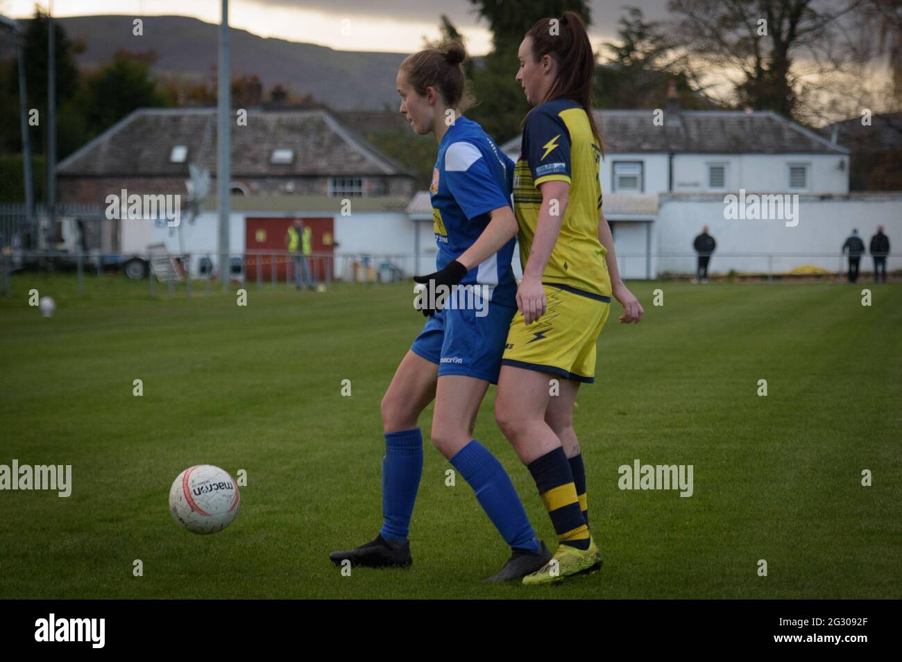 Abergavenny, Wales 22 November 2020. Welsh Premier Womens League Cup ...