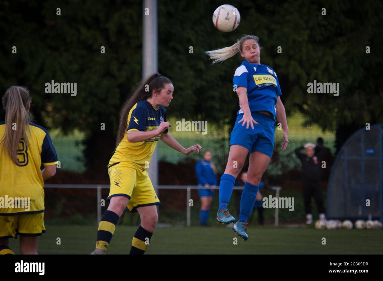 Abergavenny, Wales 22 November 2020. Welsh Premier Womens League Cup ...