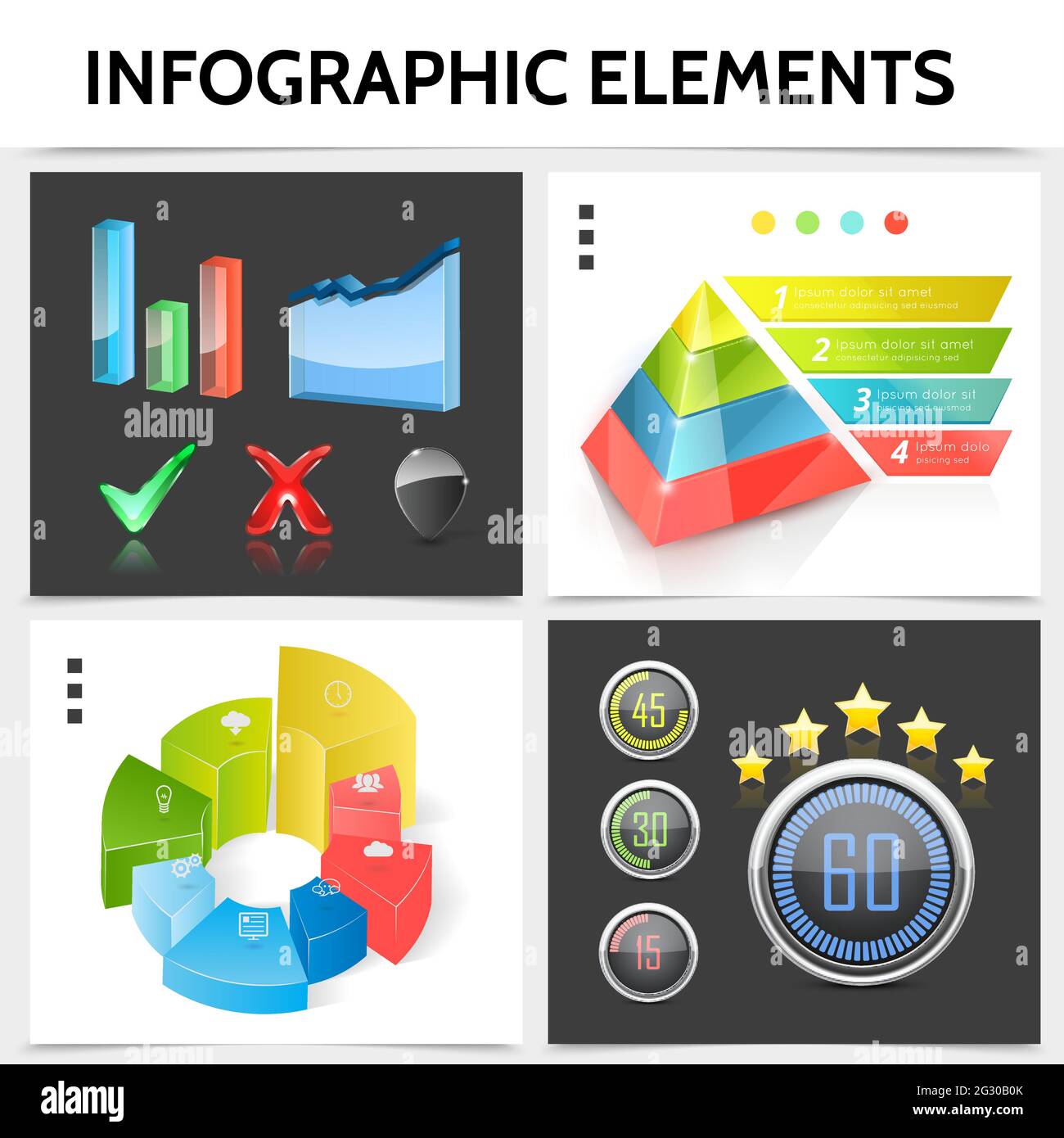 Gear Check Mark Stock Vector Images - Alamy