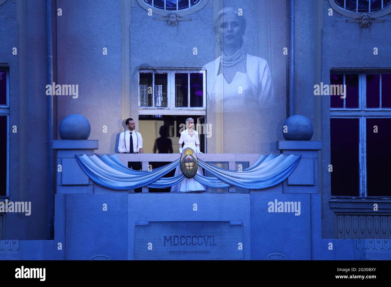 Premiere: Musical "Evita" , in den Hauptrollen Anna Gössi,Max Dollinger ...