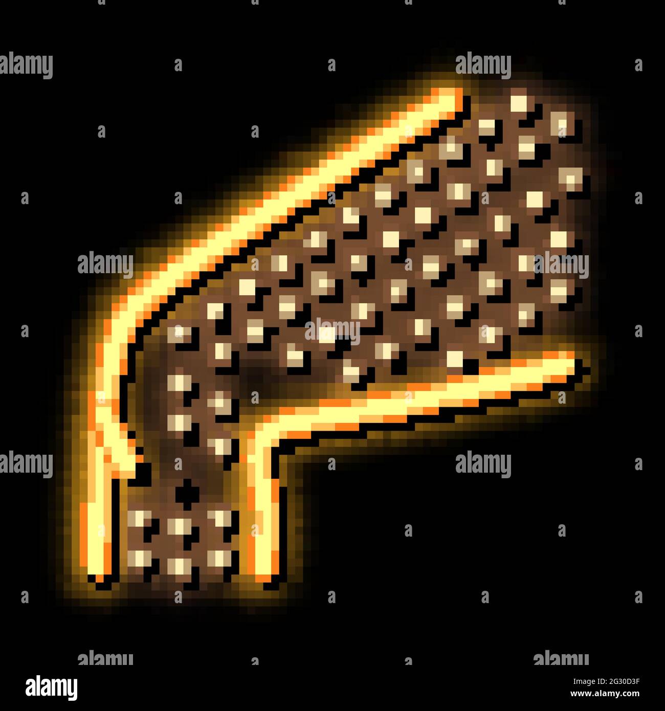 hairy leg neon glow icon illustration Stock Vector Image & Art - Alamy