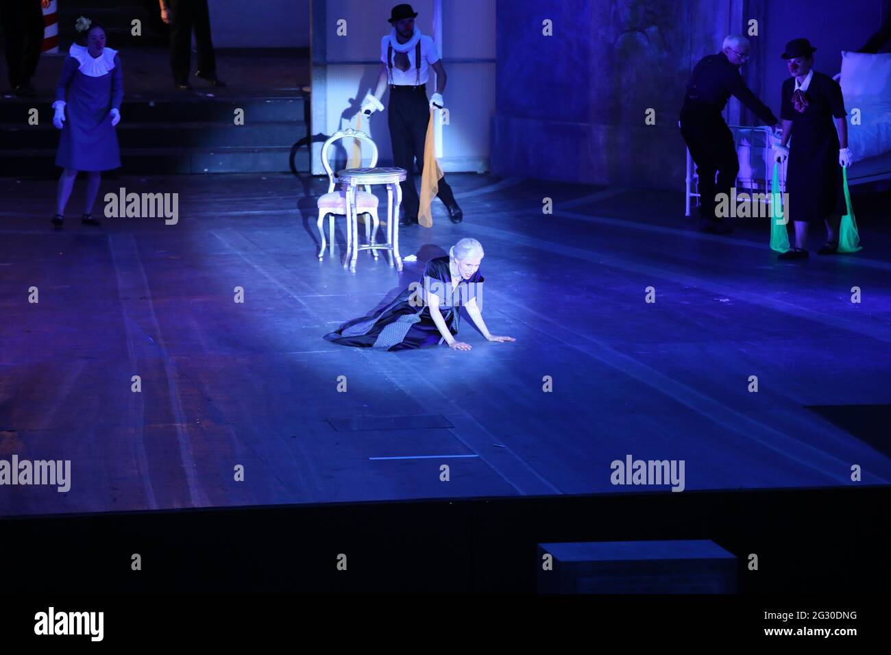 Premiere: Musical "Evita" , in den Hauptrollen Anna Gössi,Max Dollinger ...