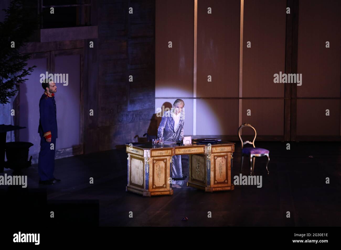 Premiere: Musical "Evita" , in den Hauptrollen Anna Gössi,Max Dollinger ...