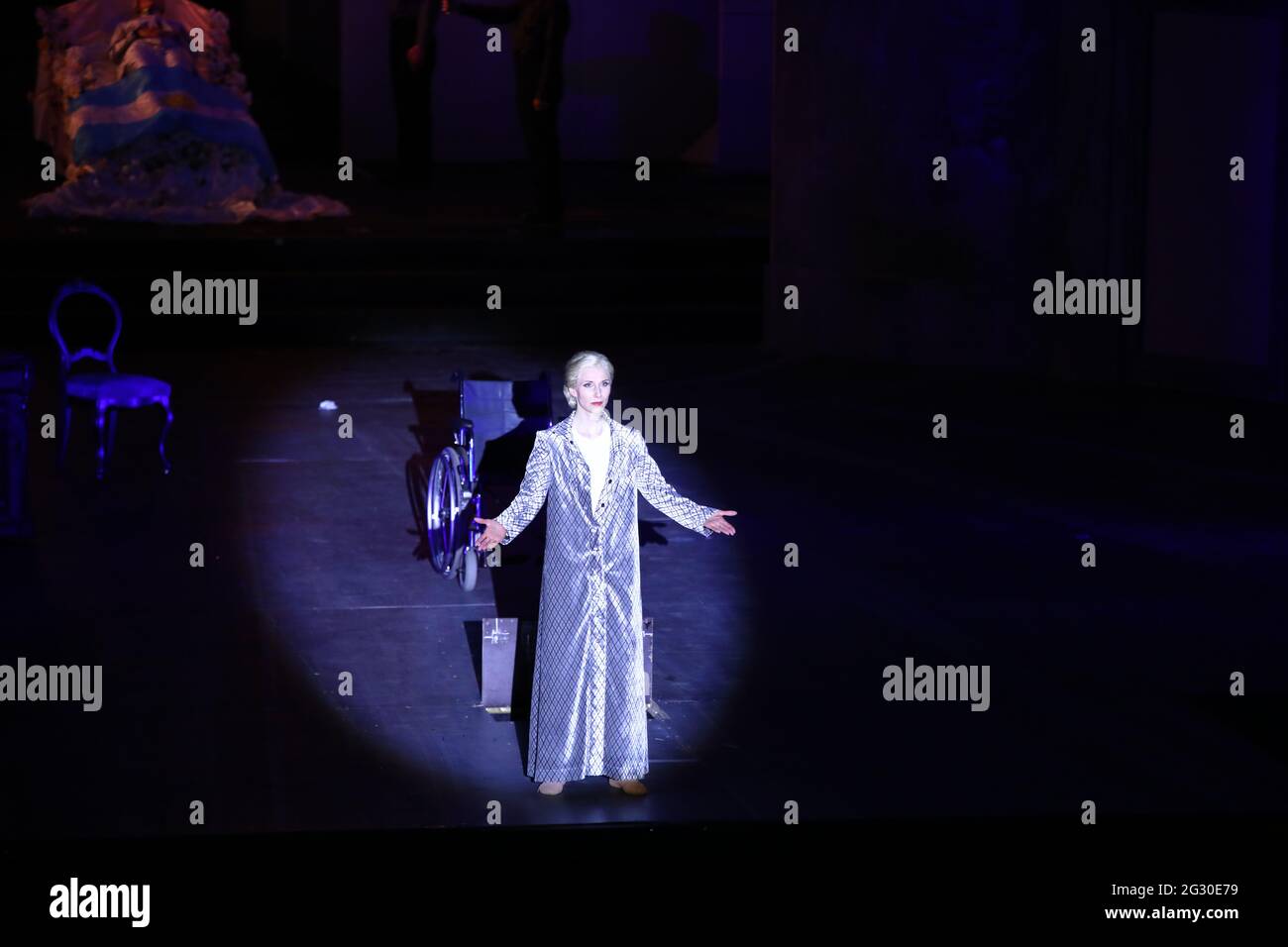 Premiere: Musical "Evita" , in den Hauptrollen Anna Gössi,Max Dollinger ...