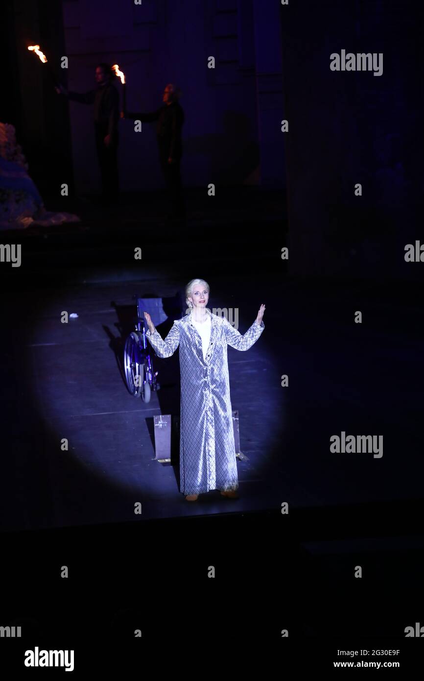 Premiere: Musical "Evita" , in den Hauptrollen Anna Gössi,Max Dollinger ...