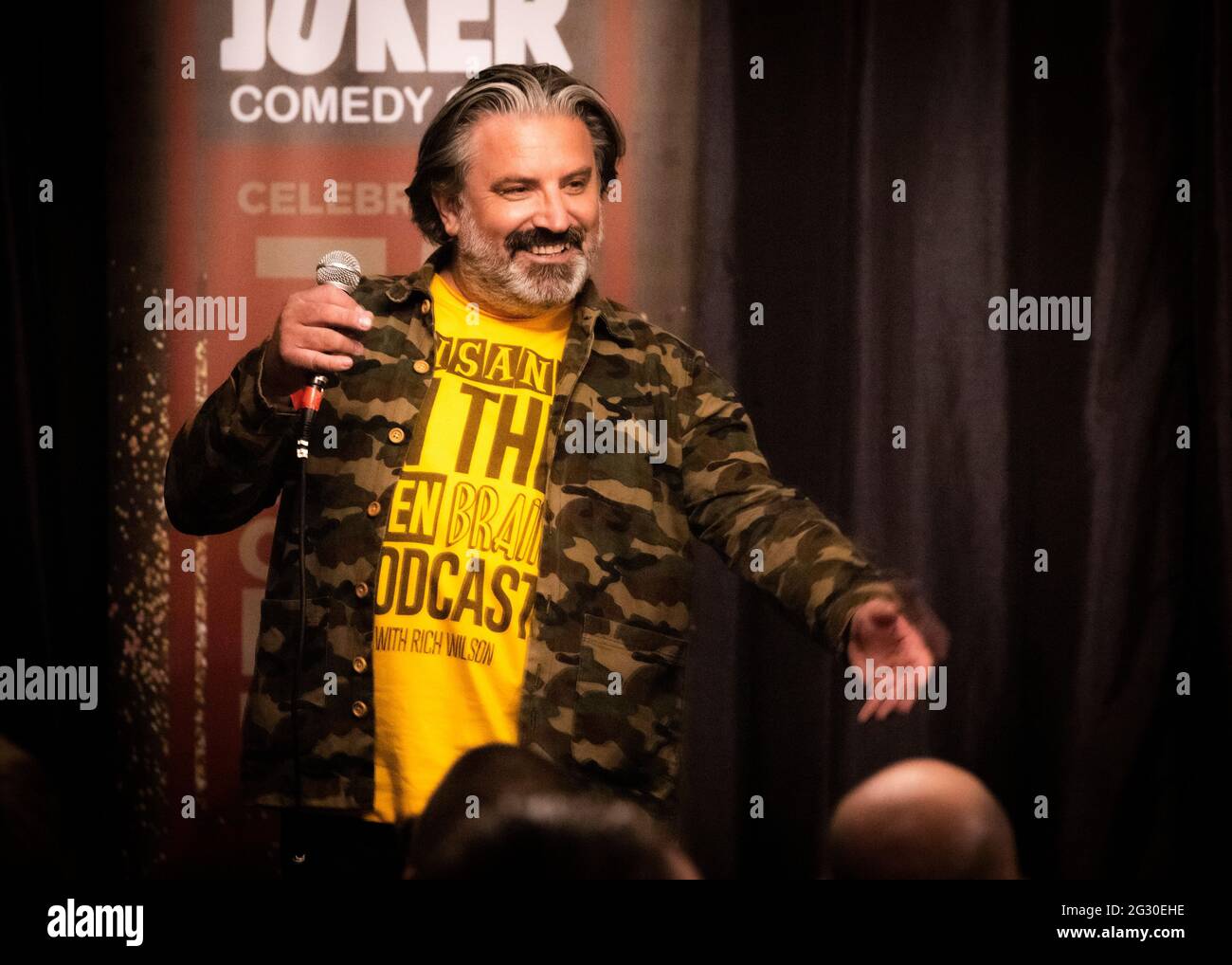 Rich Wilson Stand-Up Comedian © Clarissa Debenham / Alamy Stock Photo ...