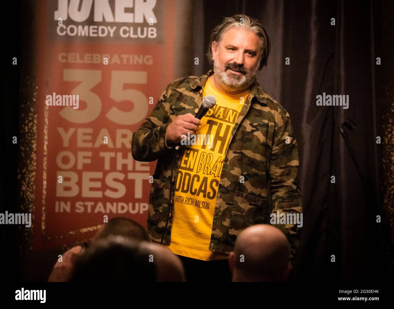 Rich Wilson Stand-Up Comedian © Clarissa Debenham / Alamy Stock Photo ...