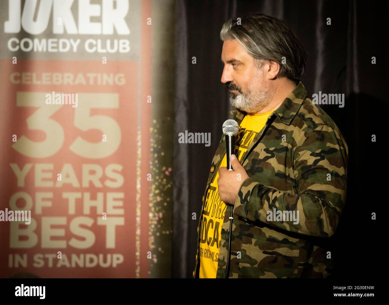 Rich Wilson Stand-Up Comedian © Clarissa Debenham / Alamy Stock Photo ...