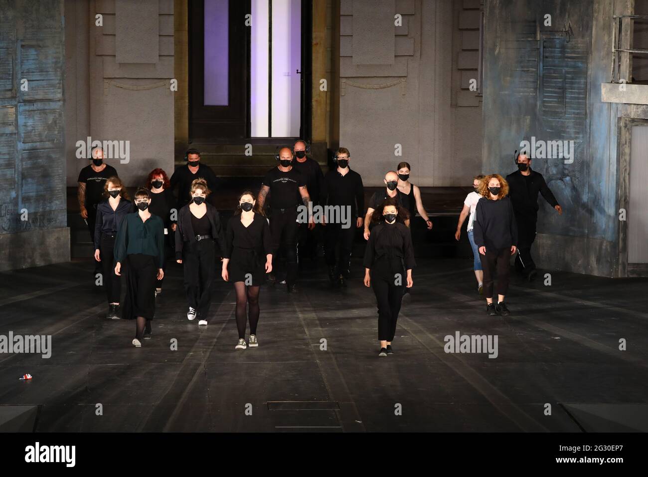 Premiere: Musical "Evita" , in den Hauptrollen Anna Gössi,Max Dollinger ...