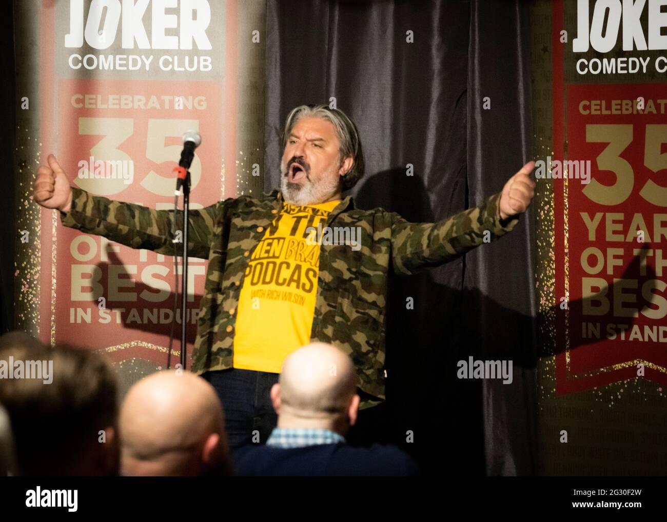 Rich Wilson Stand-Up Comedian © Clarissa Debenham / Alamy Stock Photo ...