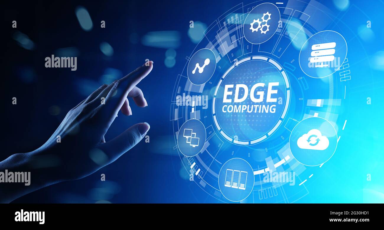 Edge computing diagram hi-res stock photography and images - Alamy