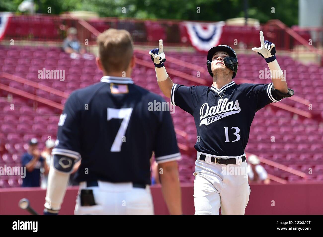 Columbia, South Carolina, USA. 12th June, 2021. DBU infielder Andrew ...