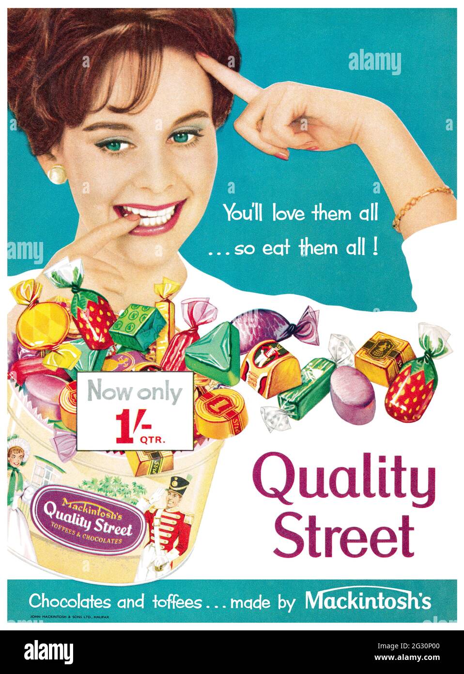 Advert mackintoshs quality street hi-res stock photography and images ...