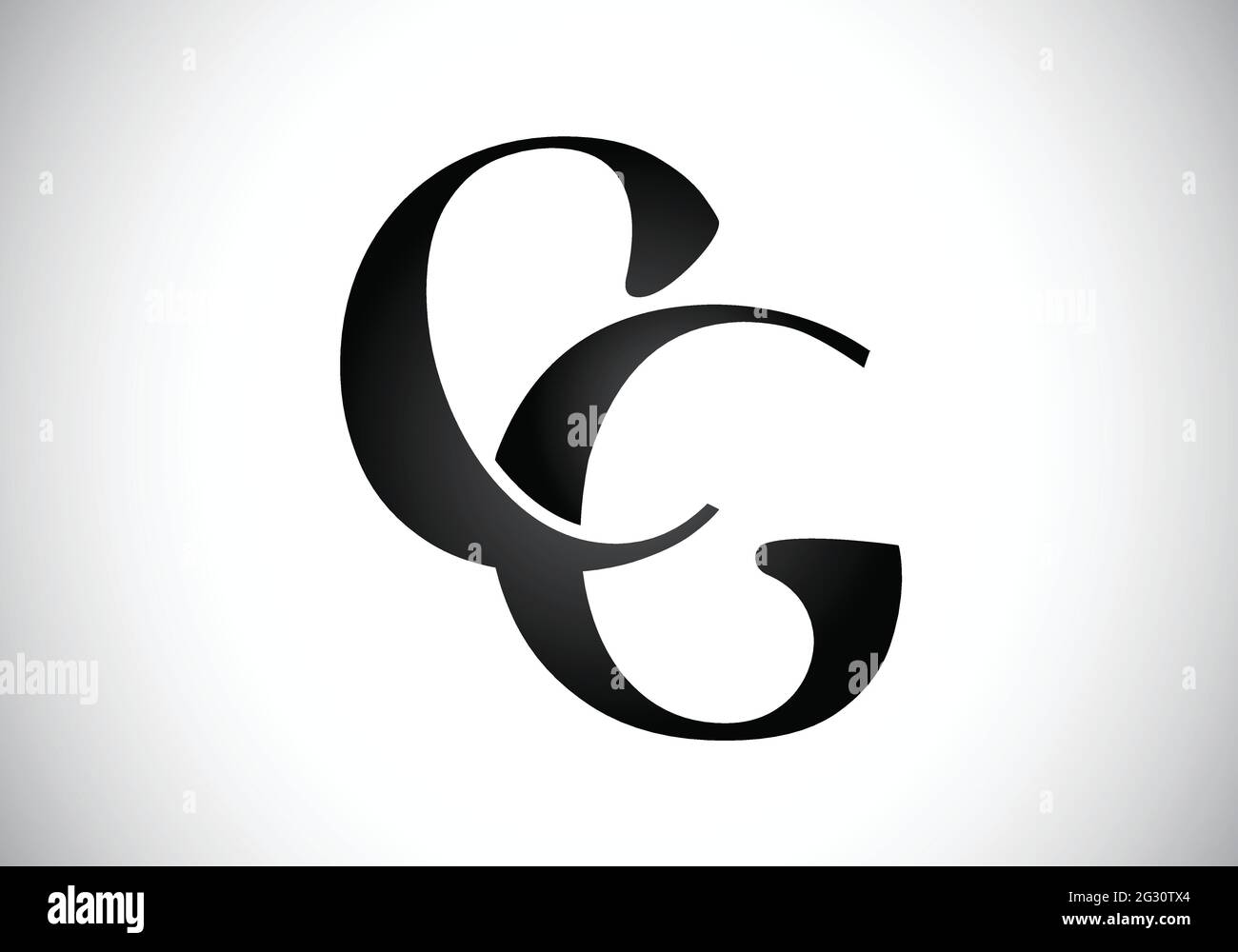 C G Initial Letter Logo design vector template, Graphic Alphabet Symbol ...