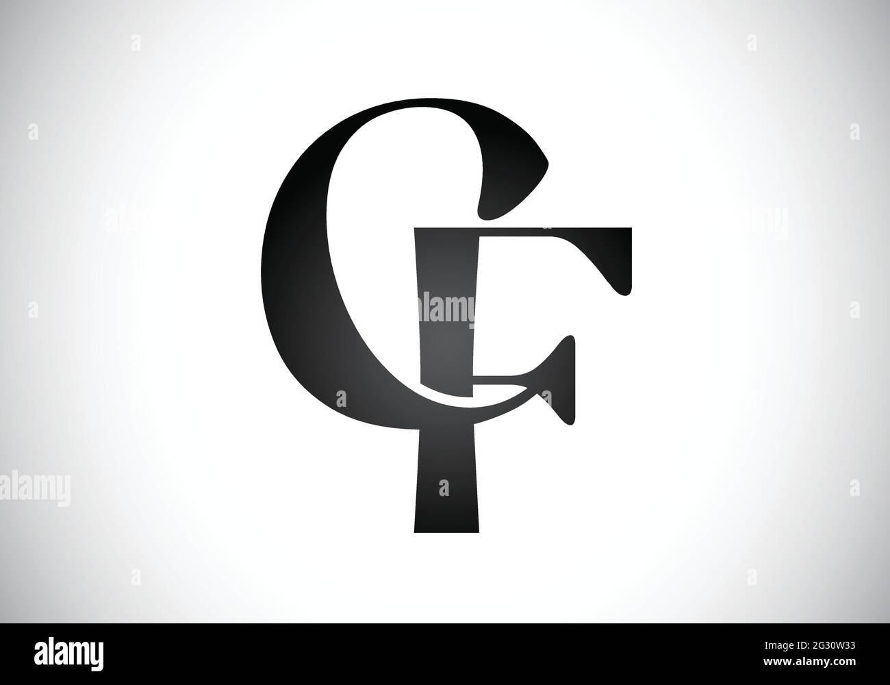 C F Initial Letter Logo design vector template, Graphic Alphabet Symbol ...