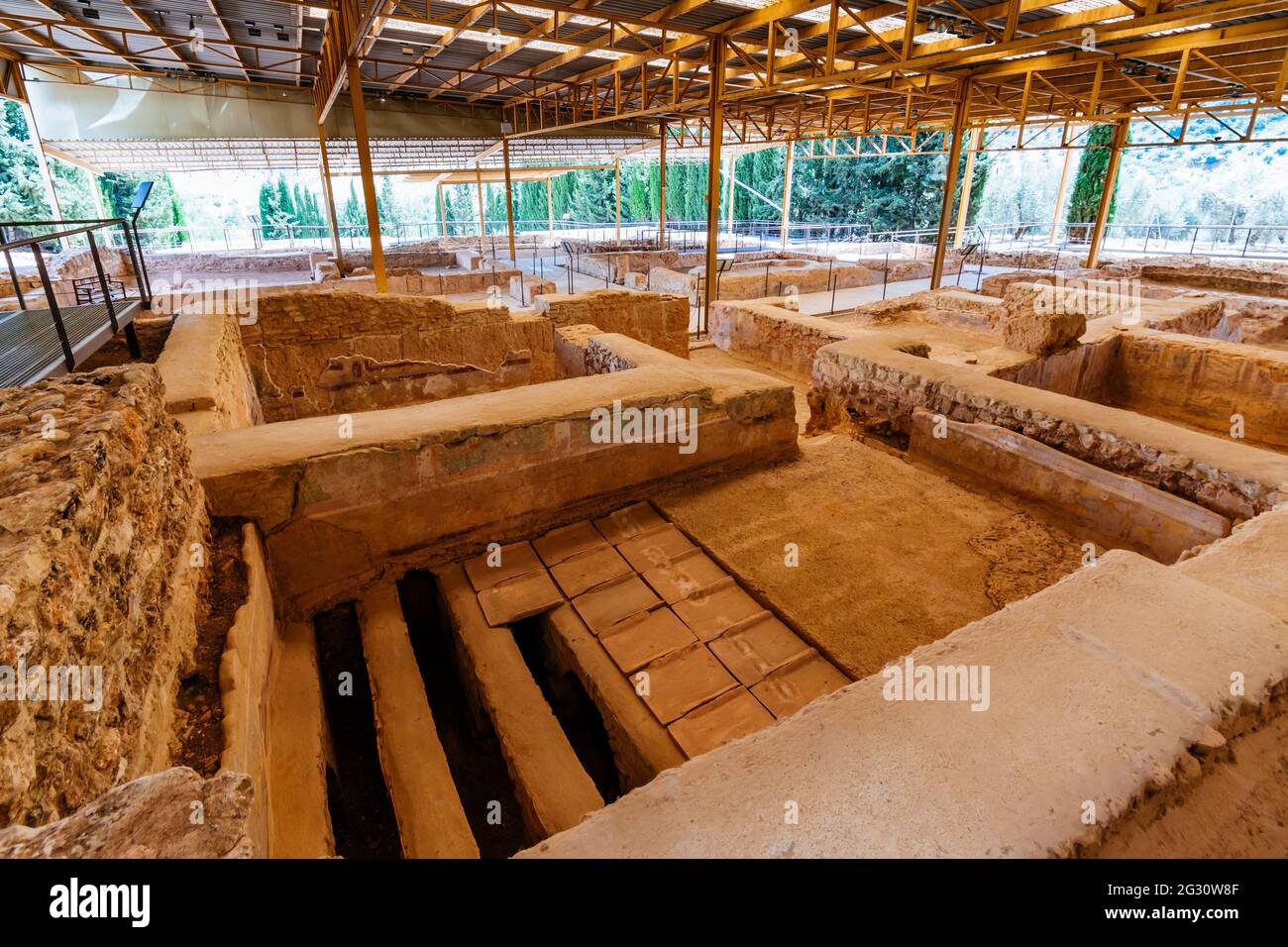The archaeological site of the Roman villa of El Ruedo - Villa romana ...