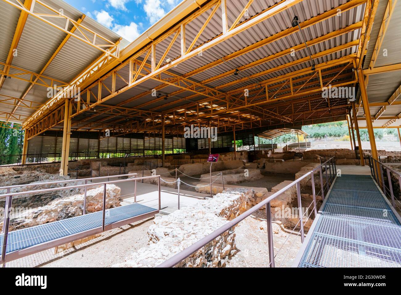 The archaeological site of the Roman villa of El Ruedo - Villa romana ...