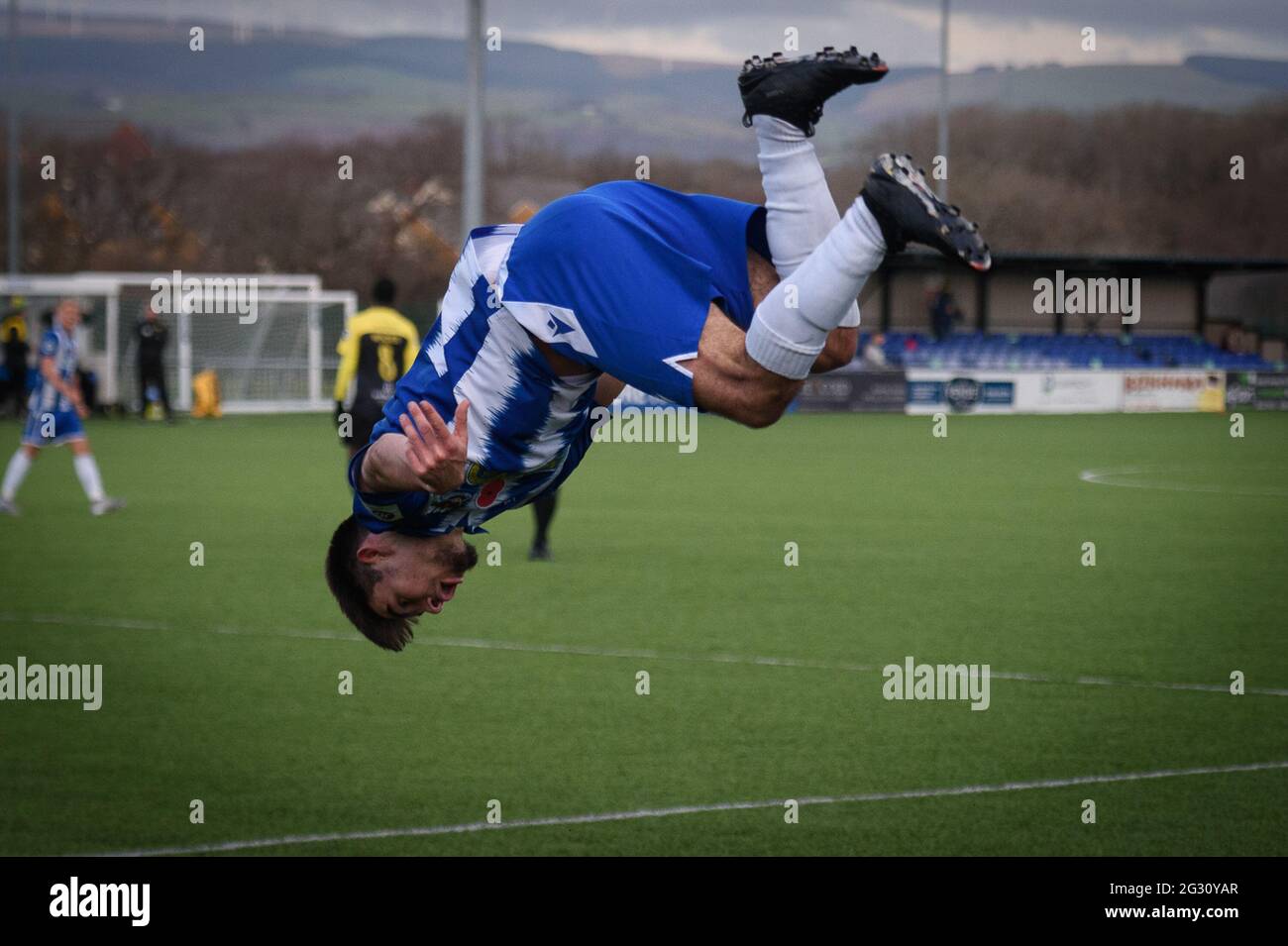 Bridgend, Wales 05 December 2020. JD Cymru Premier League match between ...