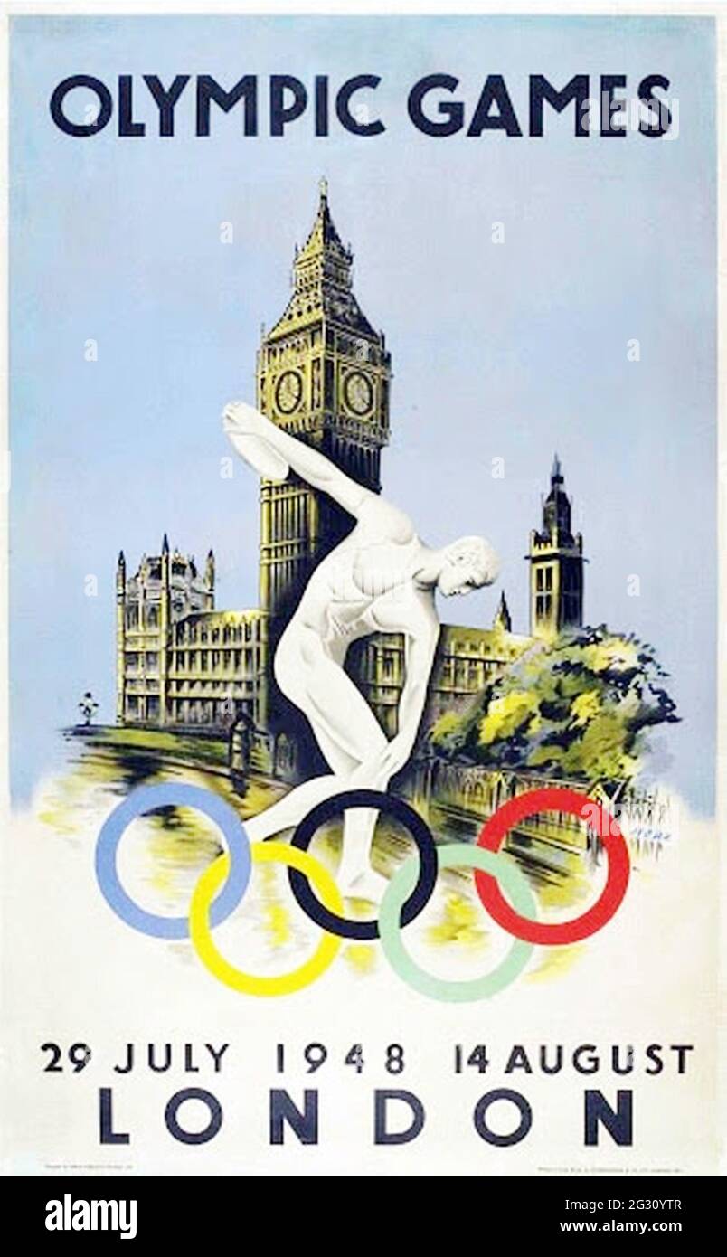 London olympics 1948 hi-res stock photography and images - Alamy