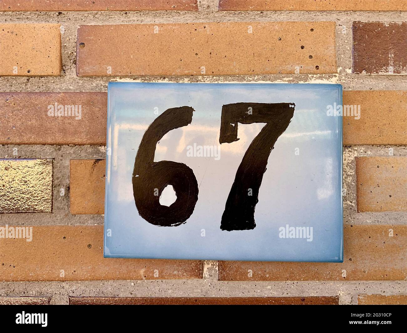 Number 67 High Resolution Stock Photography and Images - Alamy