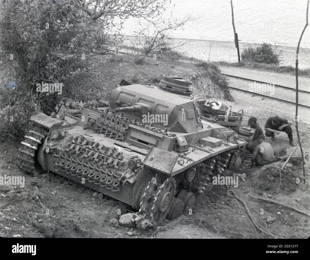 Wehrmacht Heer Panzerkampfwagen III PzKpfw III Panzer III Ausf. F ...