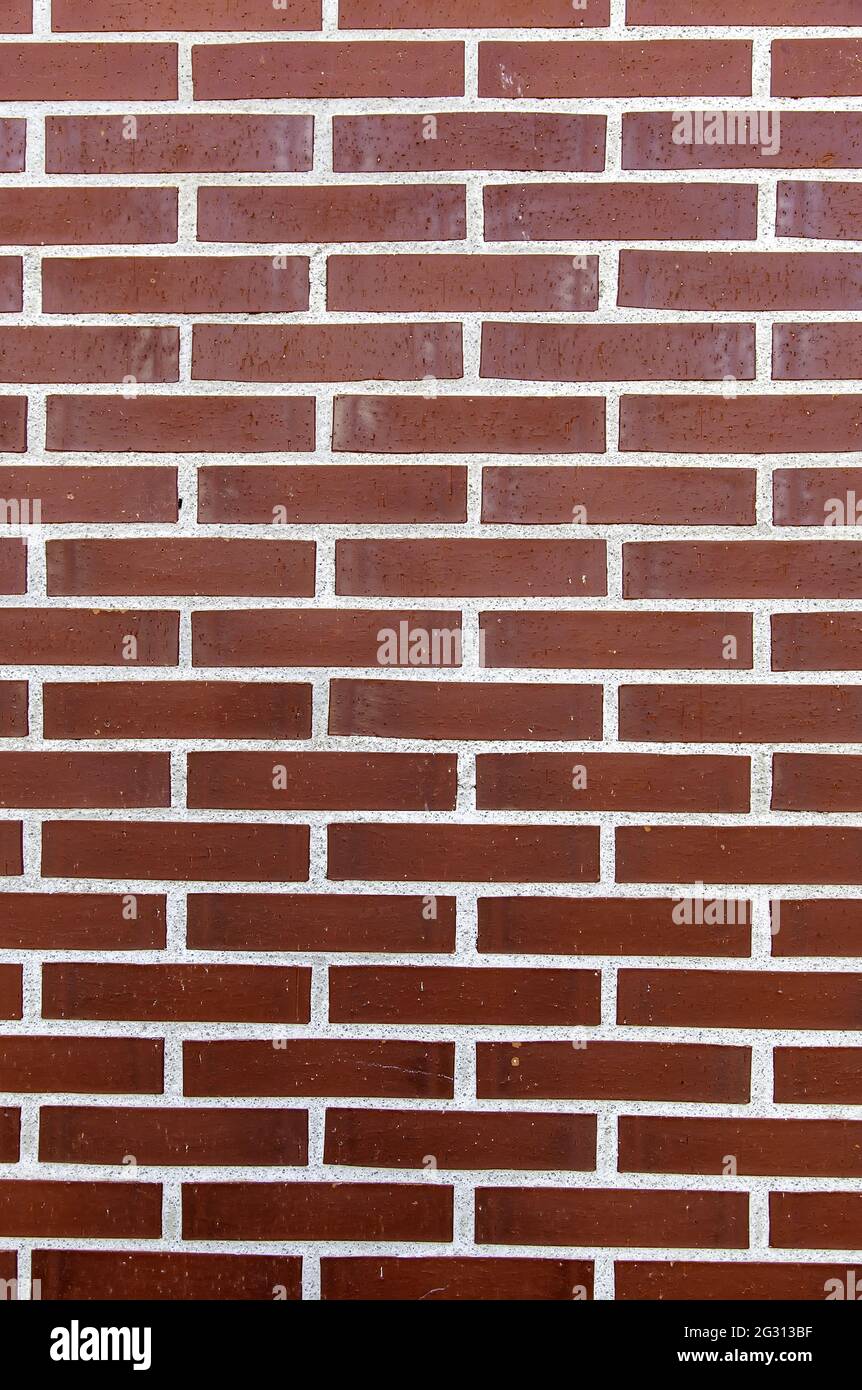 Thermoclay brick wall, construction and architecture texture, structure ...