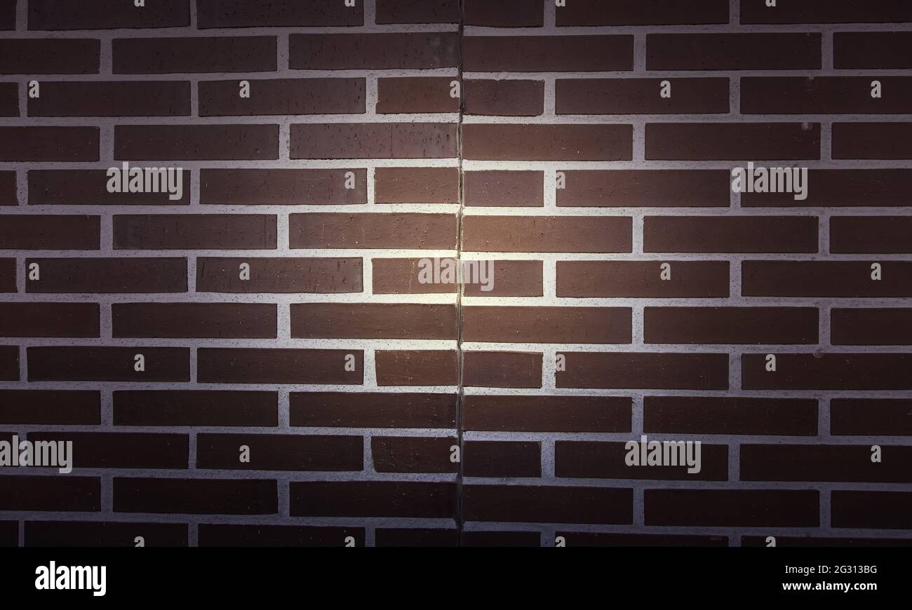 Thermoclay brick wall, construction and architecture texture, structure ...