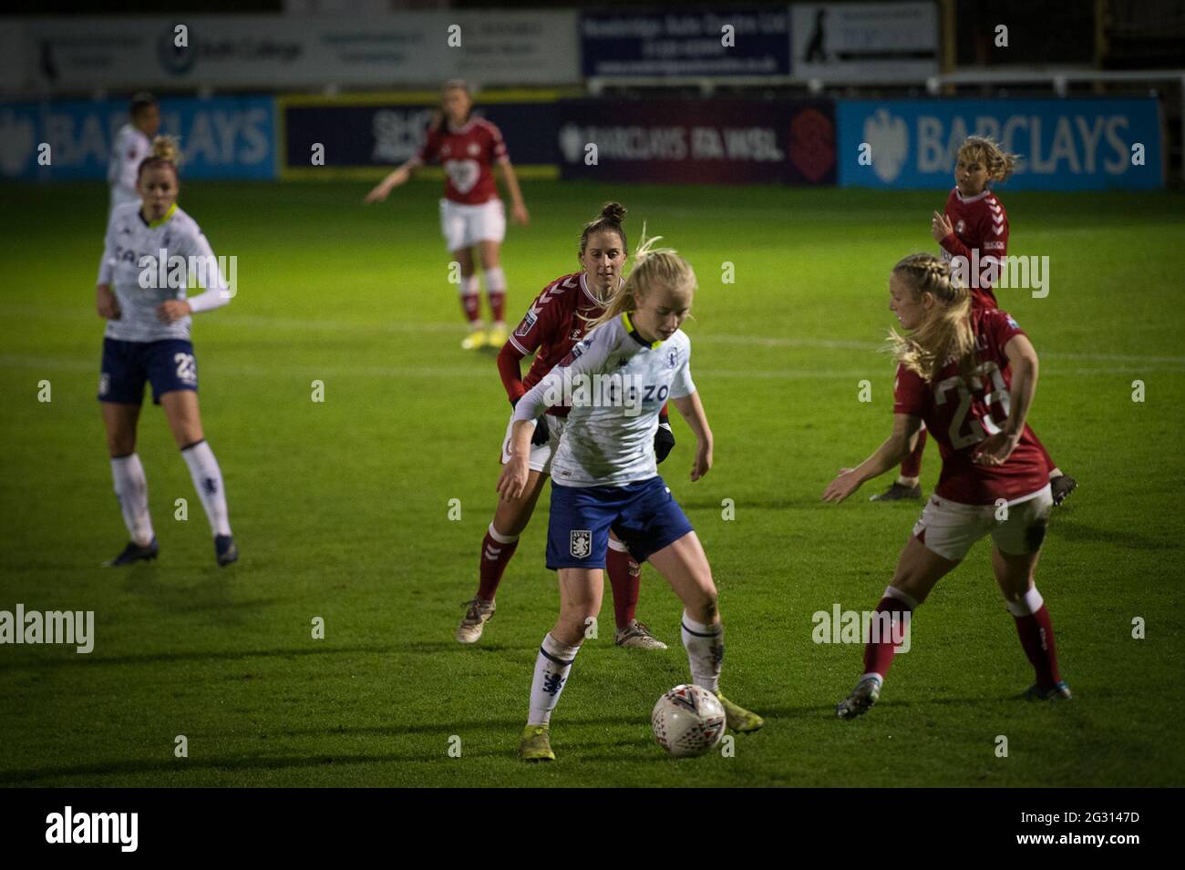Bath, England 09 December 2020. Barclays FA Womens Super League match ...