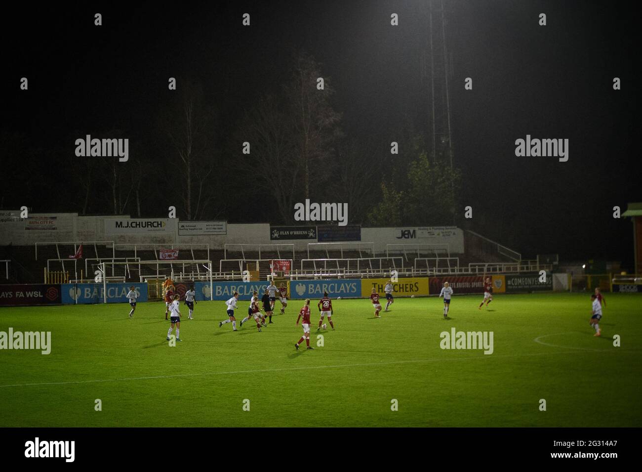 Bath, England 09 December 2020. Barclays FA Womens Super League match ...