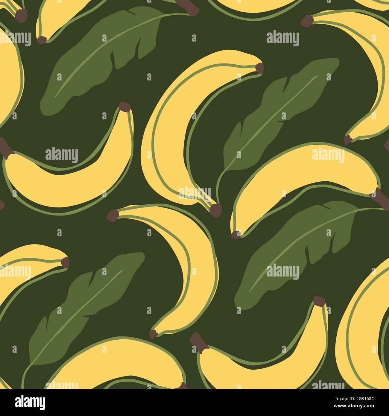 Banana Pattern Wallpaper