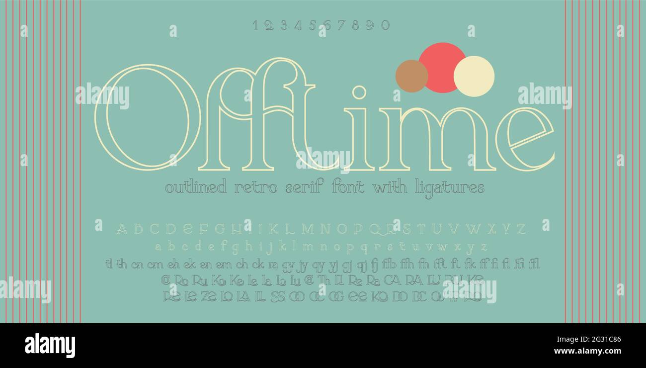 Modern sans serif elegance font. Classic minimal high contrast wedding ...