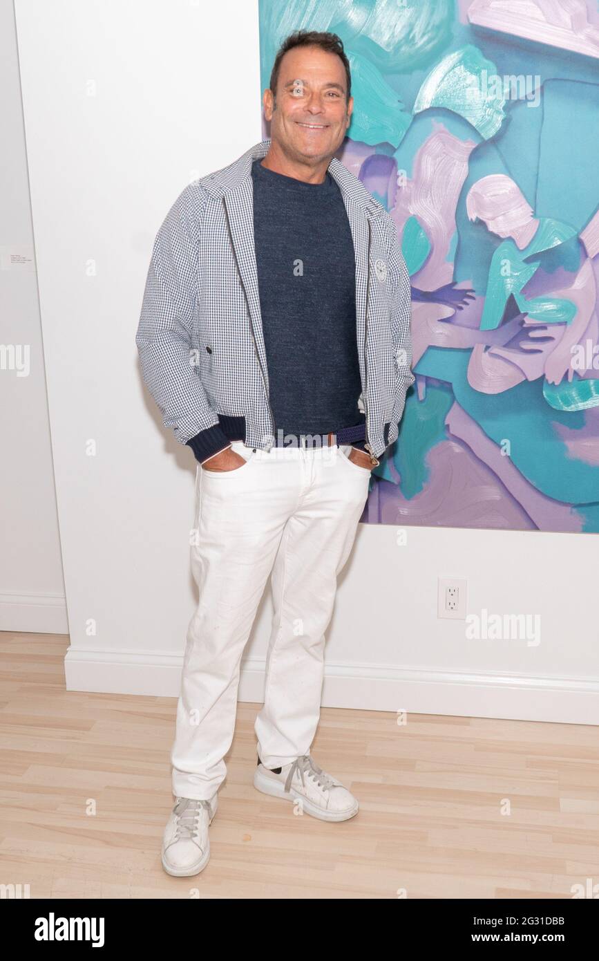 Eric Margules attends Tethys Art Gallery Opening of Keith Haring to the ...