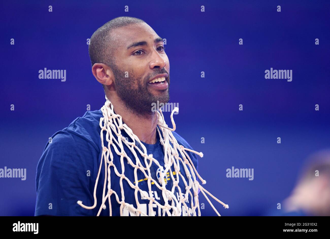 Munich, Germany. 13th June, 2021. Basketball: Bundesliga, FC Bayern ...