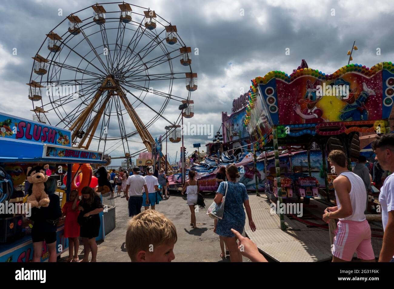 At The Fair Stock Photo - Alamy