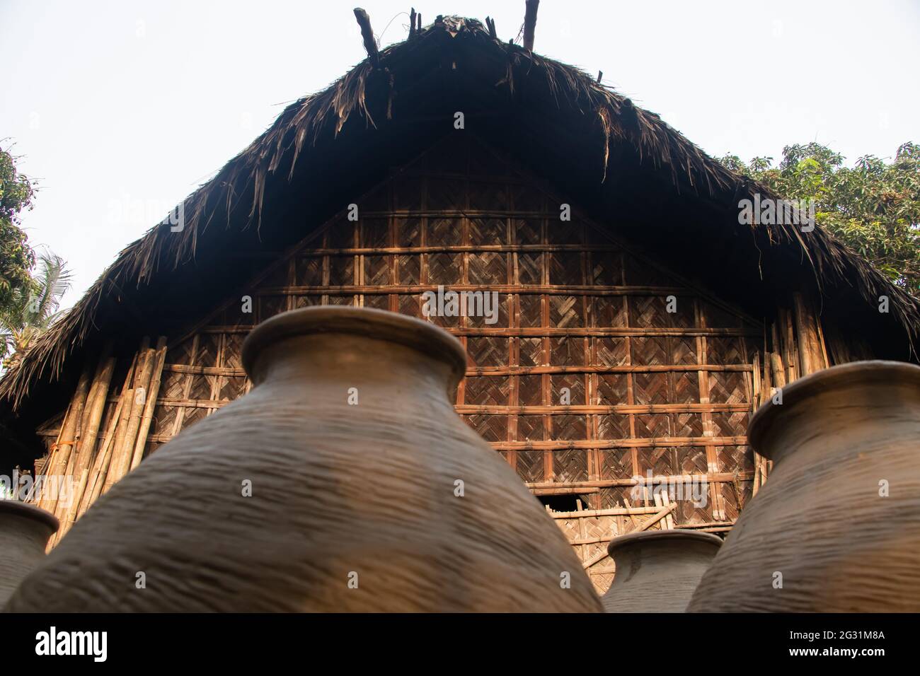 Bangladesh house design village hi-res stock photography and images - Alamy