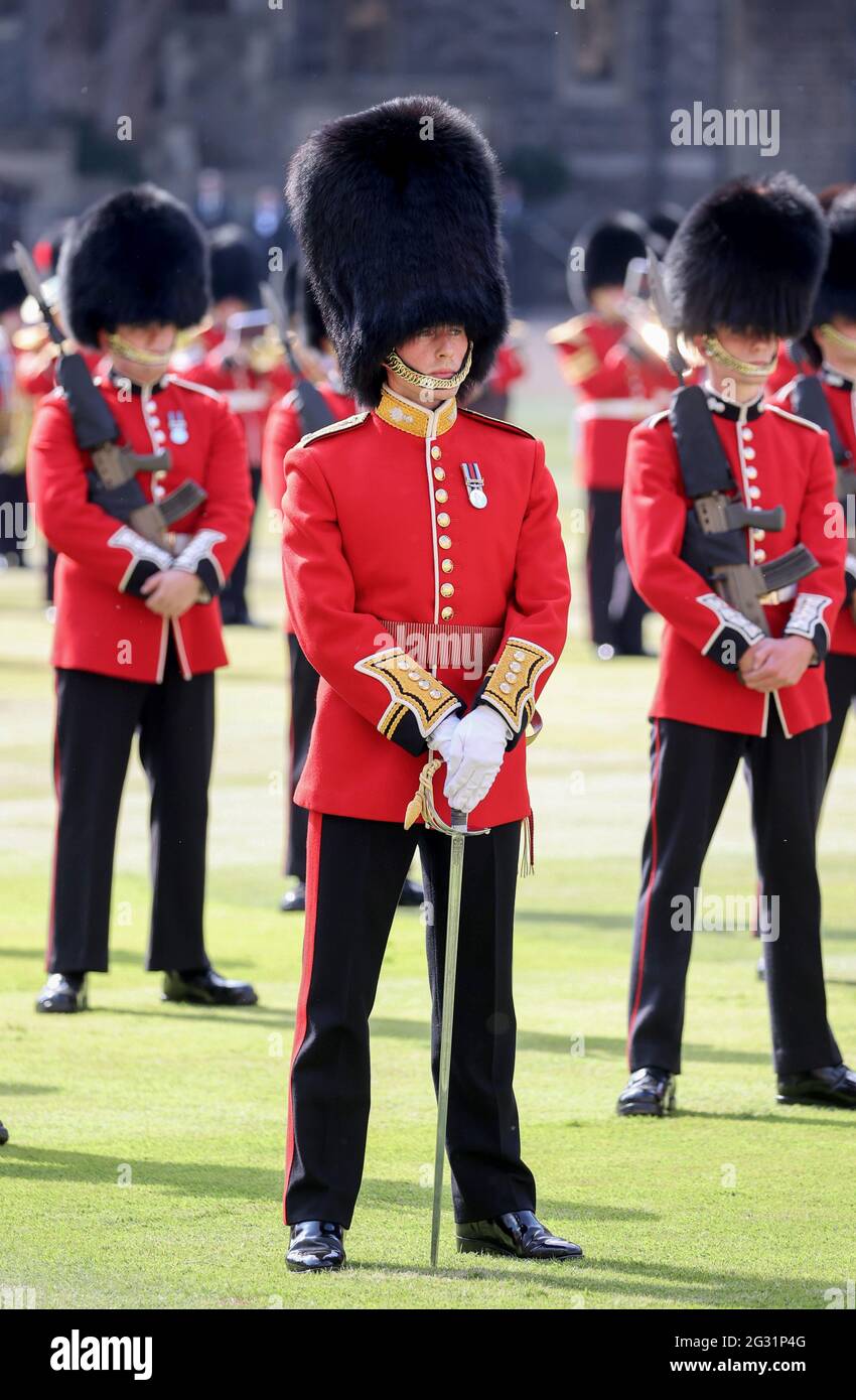Queen And The Soldiers Did Princess Anne, Prince Edward And Prince