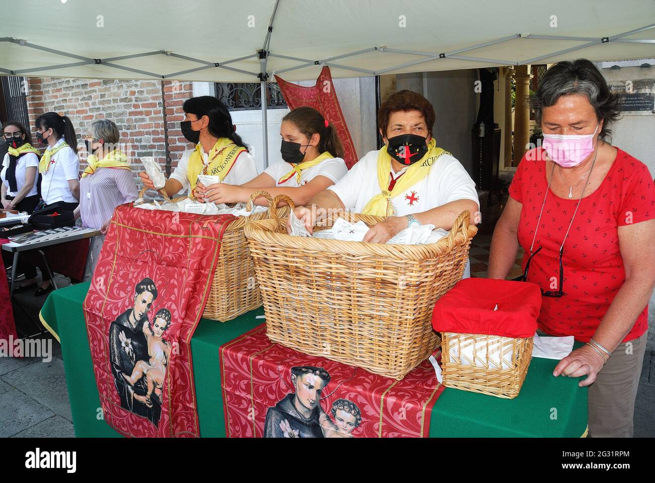 Padua, June 13th, 2021, St.Anthony day. The day celebrations are ...