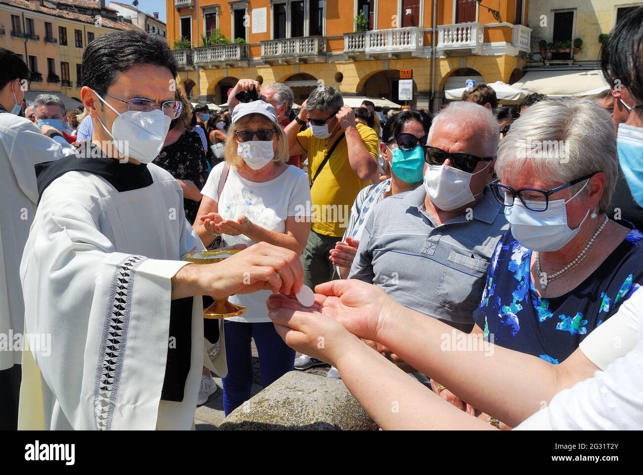 Padua, June 13th, 2021, St.Anthony day. The day celebrations are ...