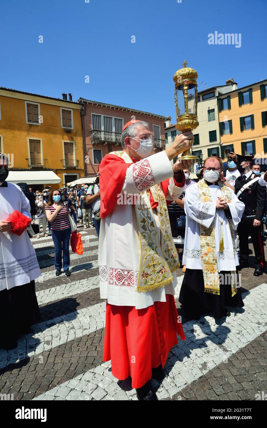 Padua, June 13th, 2021, St.Anthony day. The day celebrations are ...