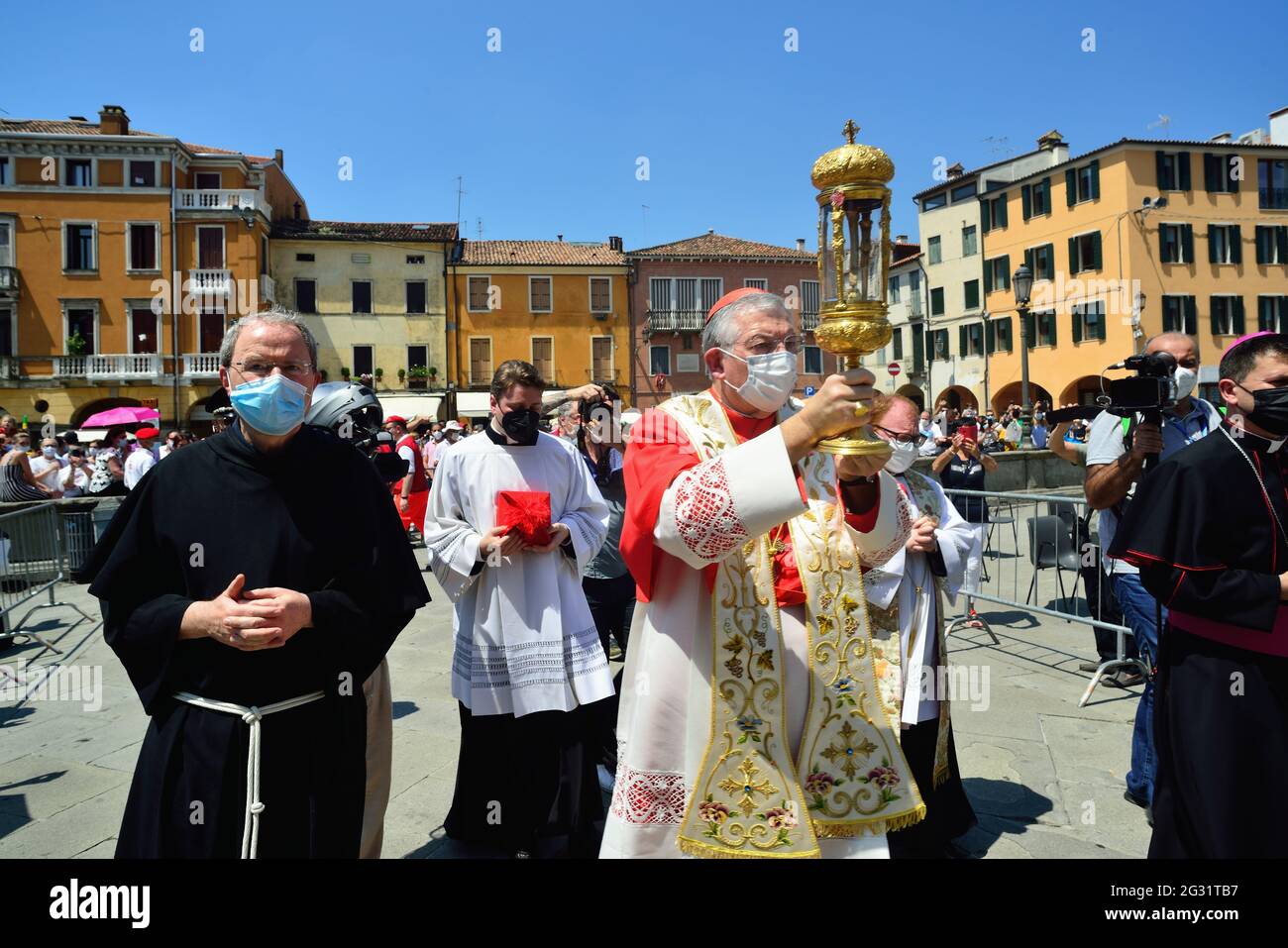 Padua, June 13th, 2021, St.Anthony day. The day celebrations are ...
